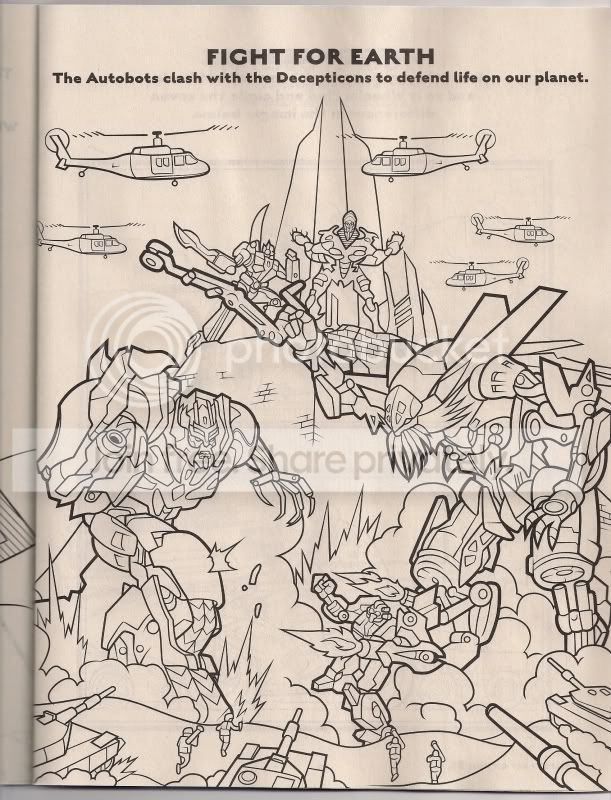 ROTF Coloring book images *MAJOR SPOILERS* | Page 5 | TFW2005 - The ...